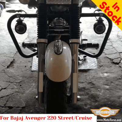 Bajaj Avenger 220 сrash bars, engine guard. Price, buy, description ...
