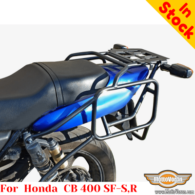 Honda CB400SF pannier rack, luggage rack system for bags. Price, buy ...