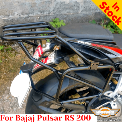 Bajaj Pulsar RS200 pannier rack, luggage rack system for Givi / Kappa ...