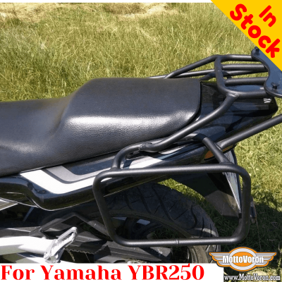 Yamaha YBR250 pannier rack, luggage rack system for bags. Price, buy ...