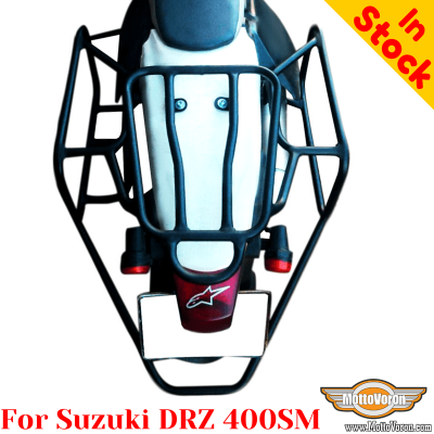 Suzuki DRZ400SM pannier rack, luggage rack system (reinforced) for bags ...
