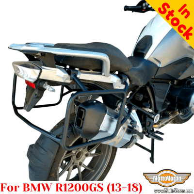 BMW R1200GS pannier rack, side carrier for bags or aluminum cases ...