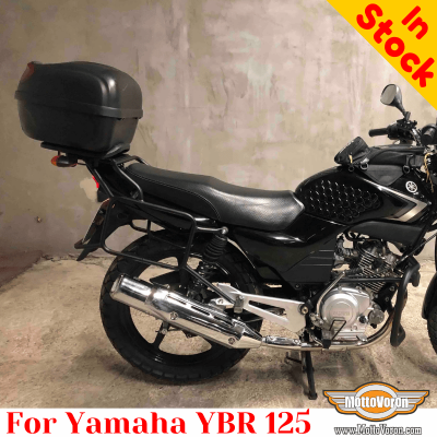 Yamaha YBR125 pannier rack, luggage rack system for bags. Price, buy ...