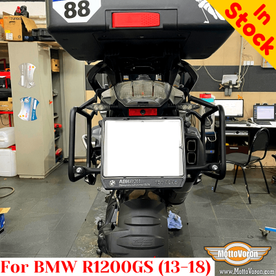BMW R1200GS (2013-2018) sectional pannier rack, side carrier. Price ...
