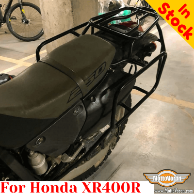 Honda XR400 pannier rack, luggage rack system for bags or aluminum ...