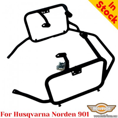 Husqvarna Norden 901 pannier rack, side carrier for Givi / Kappa ...