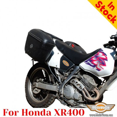 Honda XR400 pannier rack, luggage rack system for Givi / Kappa Monokey ...