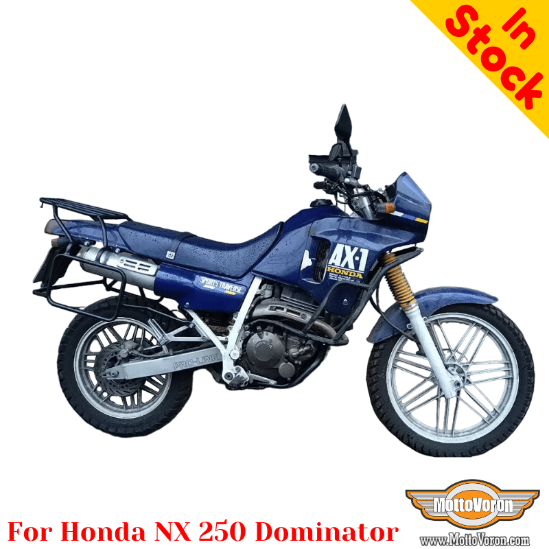 Honda NX250 Dominator pannier rack, luggage rack system for bags. Price ...