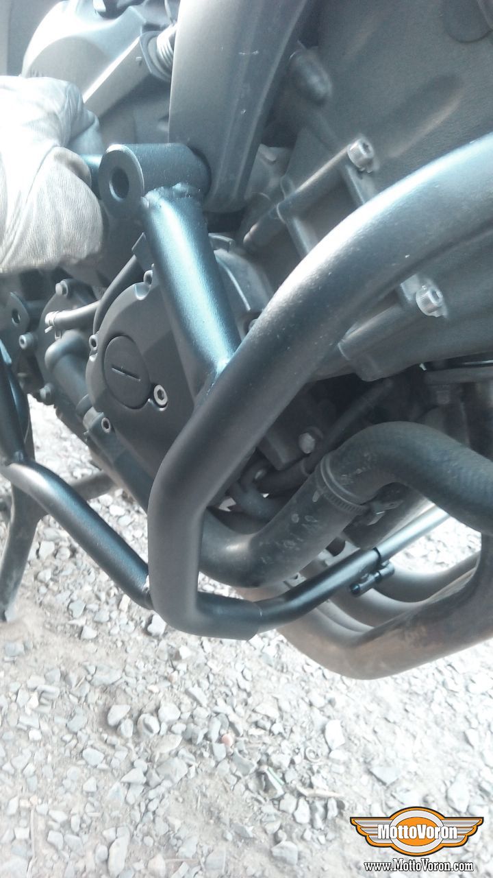 Yamaha FZ6N сrash bars, engine guard. Price, buy, description | MottoVoron